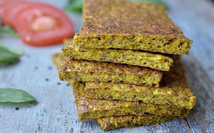 Golden Cauliflower Flatbread